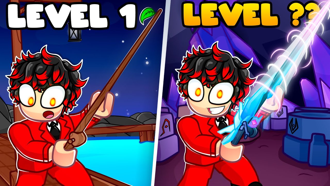 I Crafted One of the RAREST Rods at the Lowest Level Possible in Fisch ...