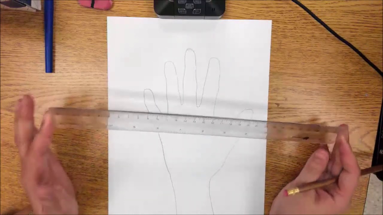 Hand Tracing illusion - YouTube