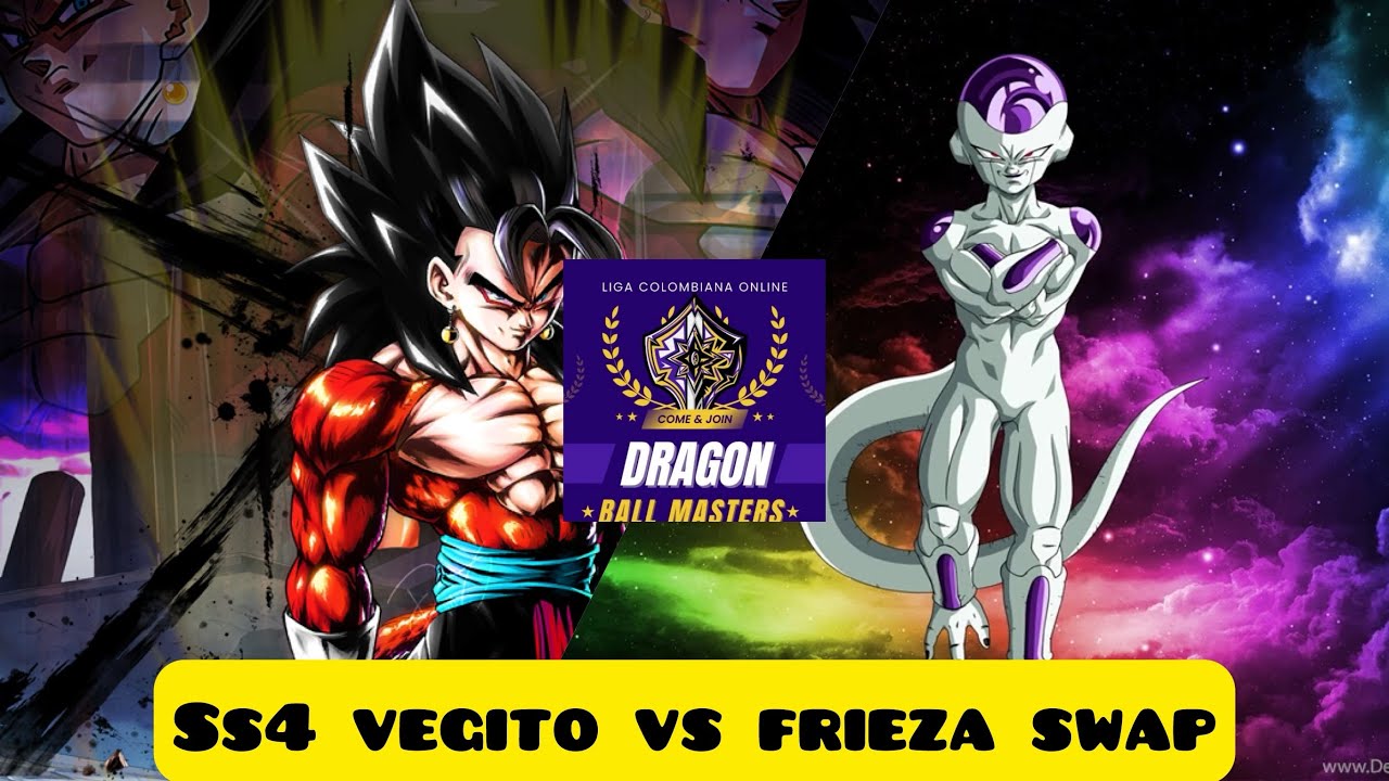 Liga online Dragon Ball Super Card Game MASTERS - SS4 Vegito vs Frieza ...