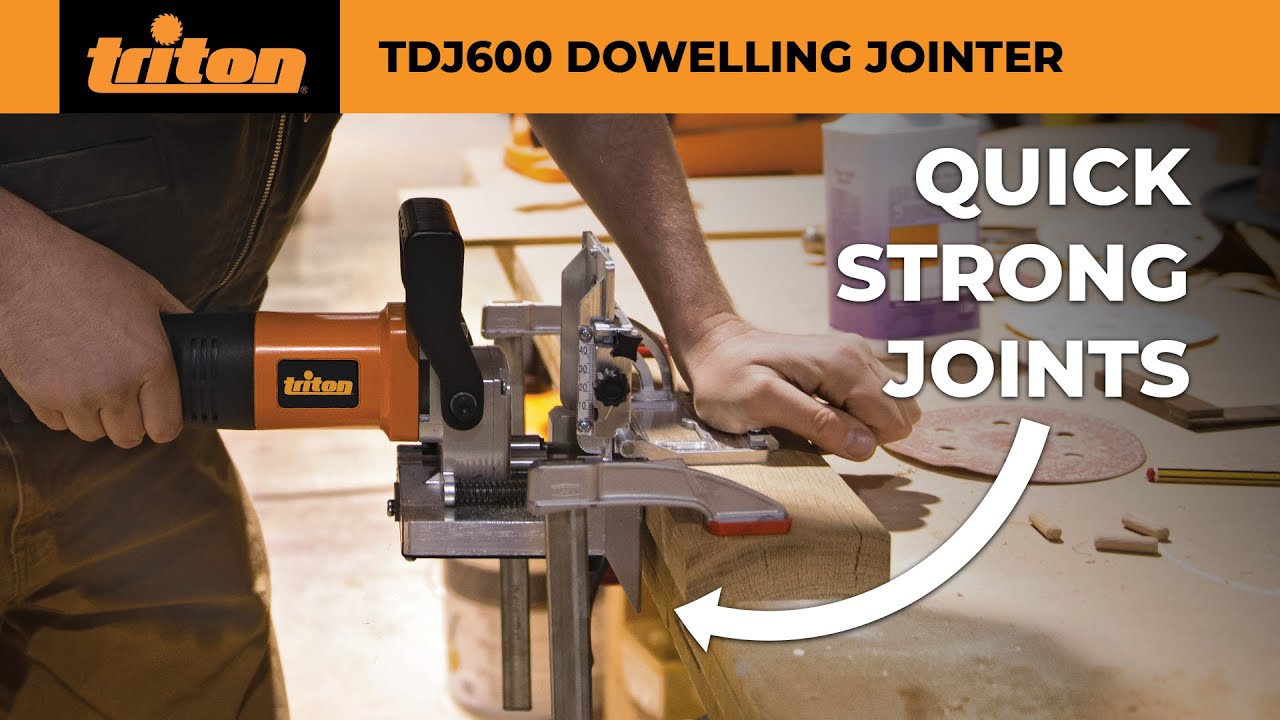 Triton TDJ600 Duo Dowel Jointer | Repeatable Joints Made Easy - YouTube