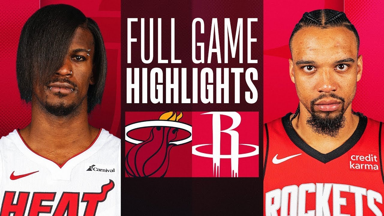 Miami Heat Vs Houston Rockets Full Game Highlights April 5 2024 Nba