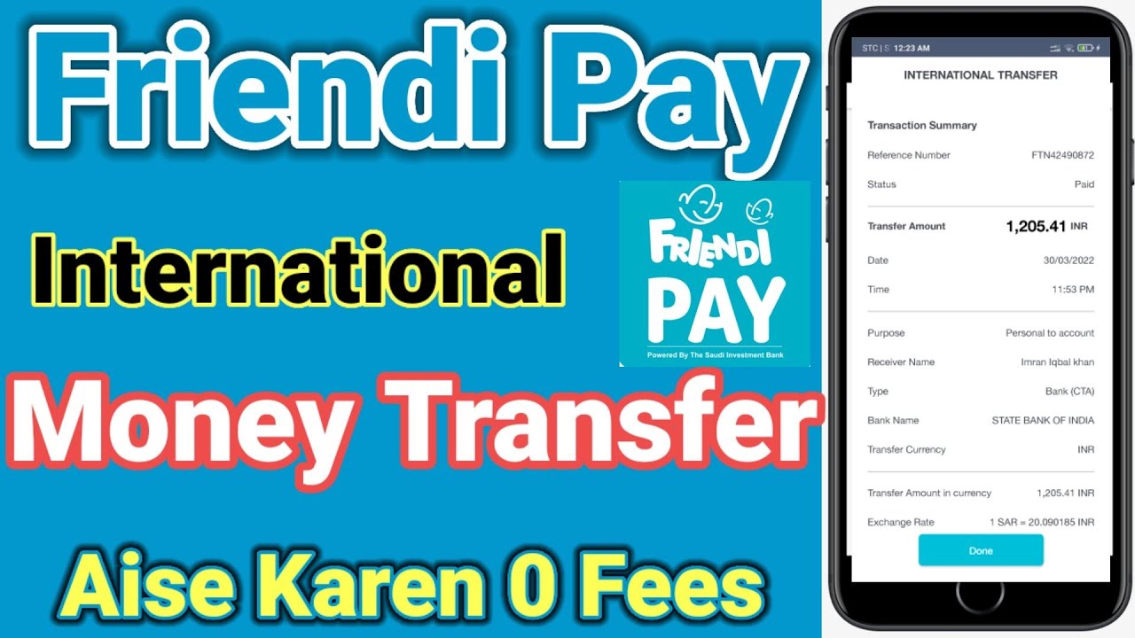 Friendi Pay Se Paise Kaise Transfer Kare | How To Transfer Money From ...