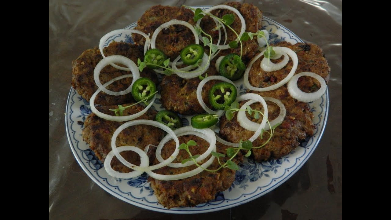CHAPLI KABAB - How To Make Lamb Chapli Kabab Recipe - Cook101food - YouTube