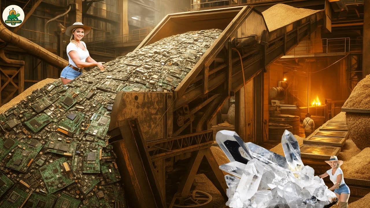 The Reason Why Computer Chips Are Made From Quartz Sand in Super Giant ...
