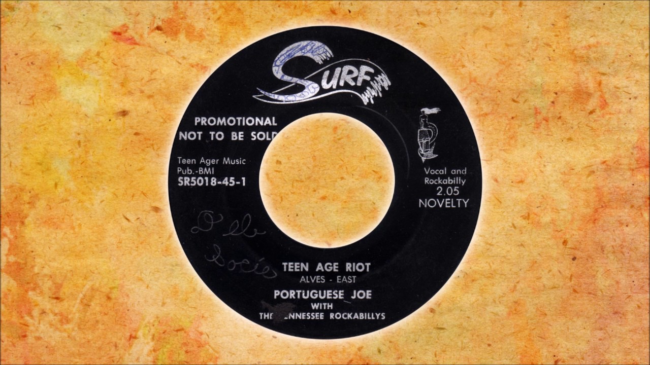 PORTUGUESE JOE with THE TENNESSEE ROCKABILLYS - "TEEN AGE RIOT" (Surf ...