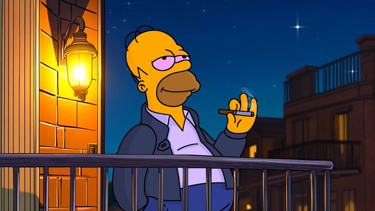 Night Smoke Vibes - Lofi Song ~ Lofi Hip Hop🍁 Stress Relief, Relaxing ...