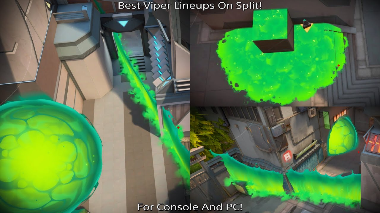 MY GO TO VIPER LINEUPS ON SPLIT FOR CONSOLE! [4k 60fps] - YouTube