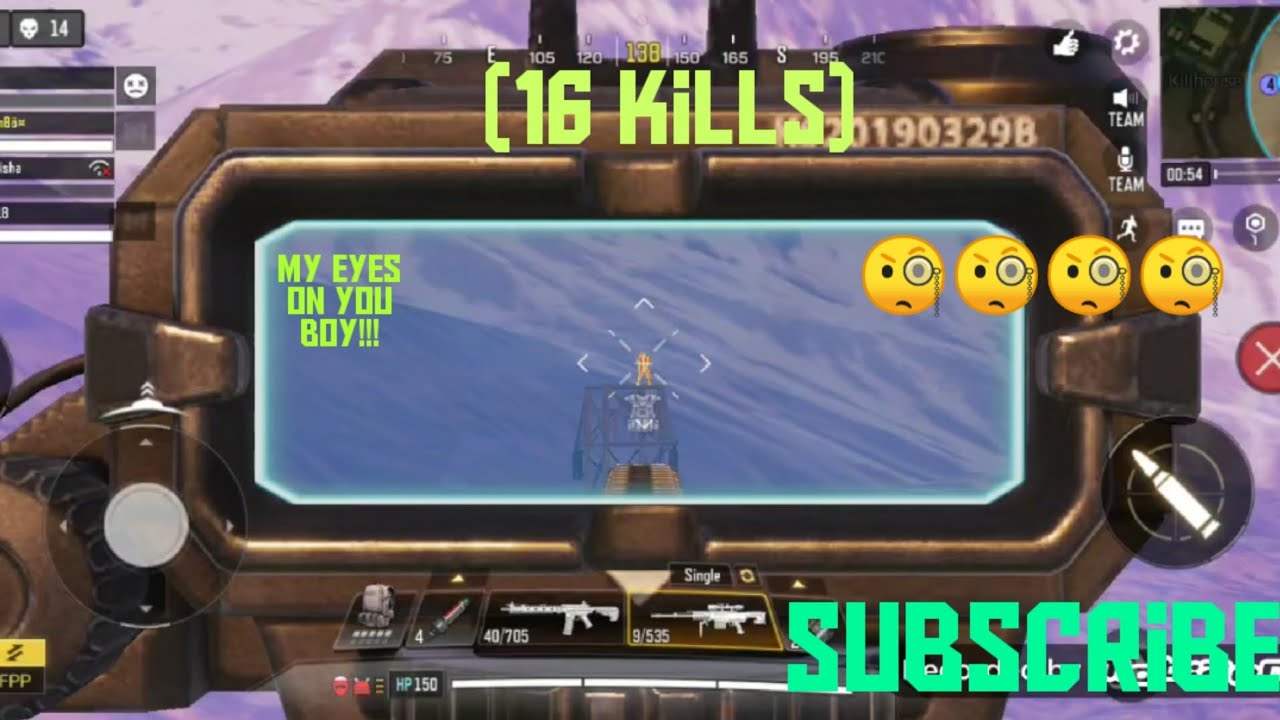 GamePlay of Cod Squad vs squad (16 kills Gameplay) - YouTube