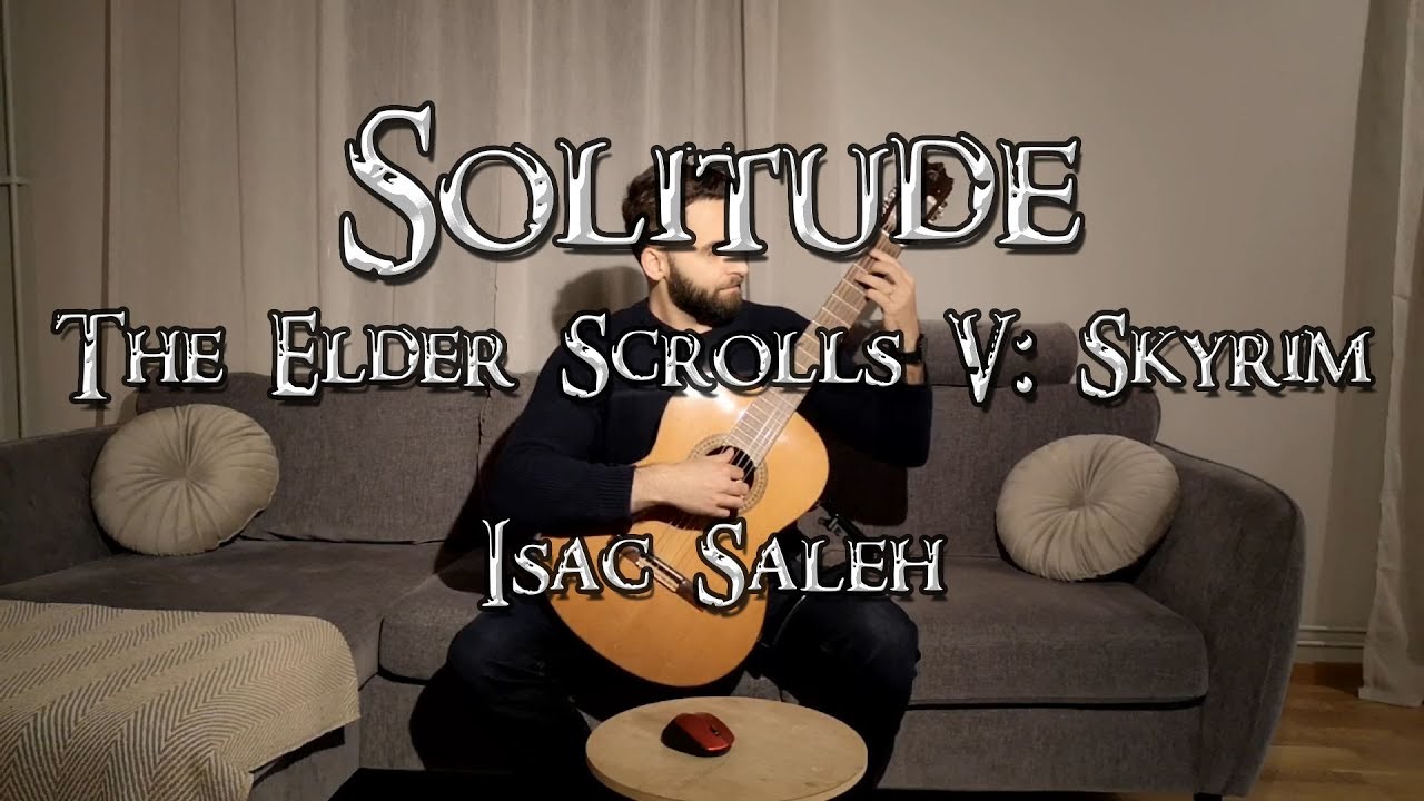 Solitude - The Elder Scrolls V: Skyrim on Guitar - YouTube
