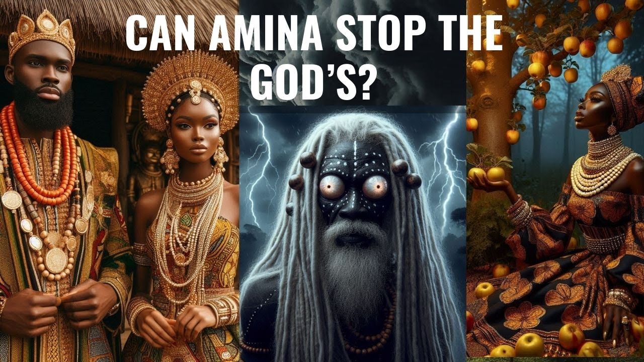 THE TALE OF AMINA AND THE GOD'S OTENGA (AFRICAN FOLKTALE) # ...