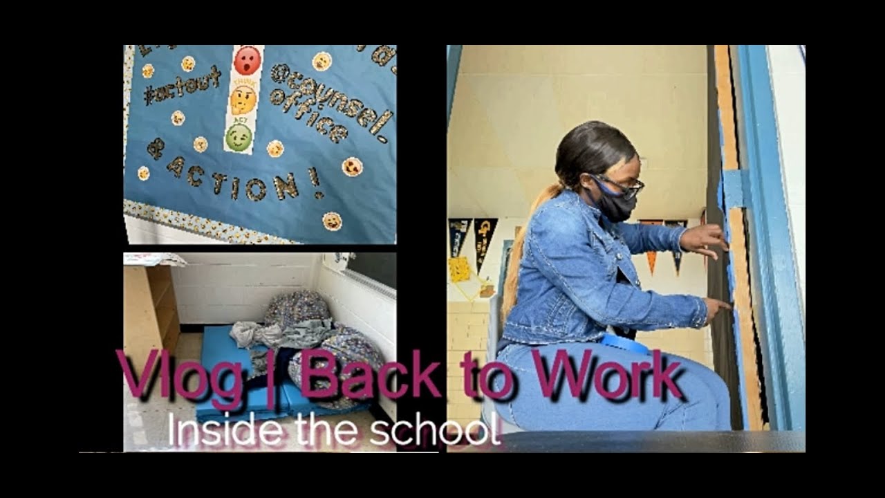 Vlog| Back to Work in the School During Covid| Full Capacity 👀 - YouTube