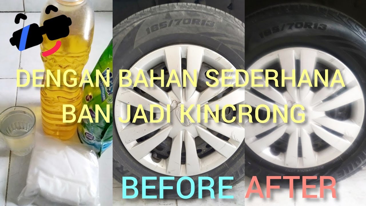 TUTORIAL PENGKILAP BAN MOBIL || IDE KREATIF MEMBUAT SEMIR BAN SENDIRI ...