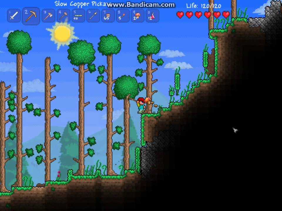 Terraria part 9! Round da world! - YouTube