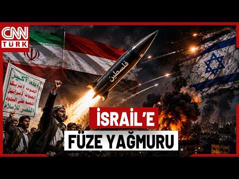 Yemen de Savaşa Dahil Oldu! Husiler İsrail'i Balistik Füzeyle Hedef Aldı