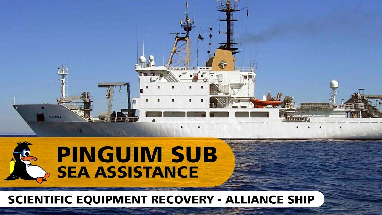 Salvage Search Dive - Alliance Ship Scientific Equipment Recovery at 75 ...