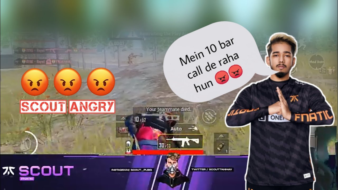 Scout 😠 Extremely Angry On Franky And His Team 😡! Scout Angry On Owais ...