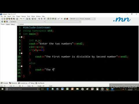 Check the first number is divisible by second number - YouTube