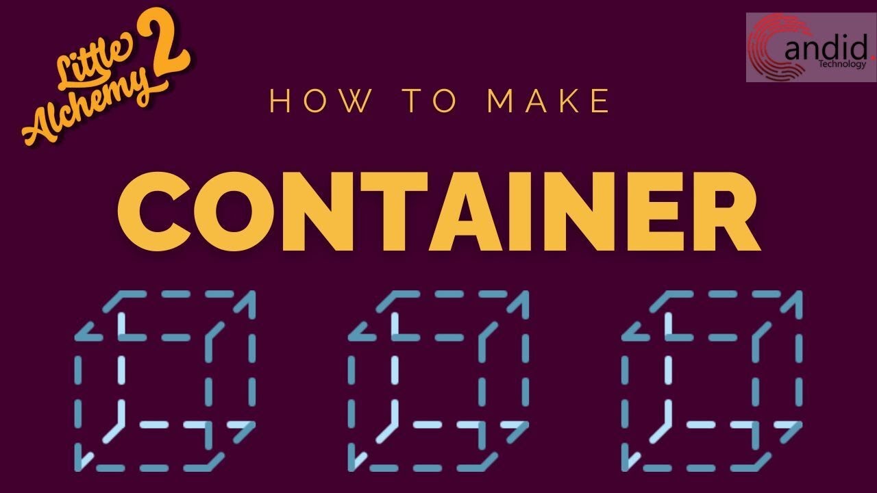 How to make a Container in Little Alchemy 2? | Candid.Technology - YouTube