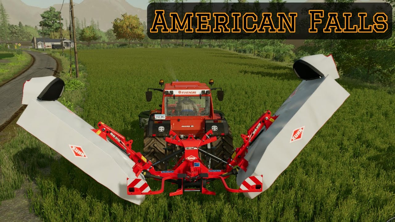 A Much Faster Way Of Cutting Our Grass Fields #97 | American Falls ...