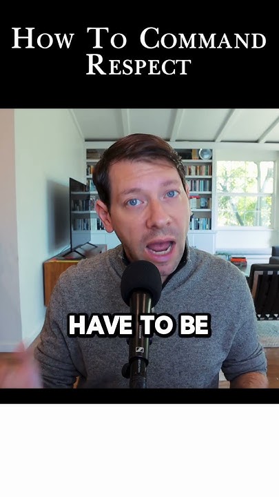 How to COMMAND RESPECT - YouTube