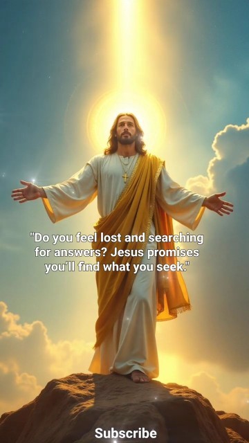 Jesus Offers Guidance And Hope To Those Searching - YouTube