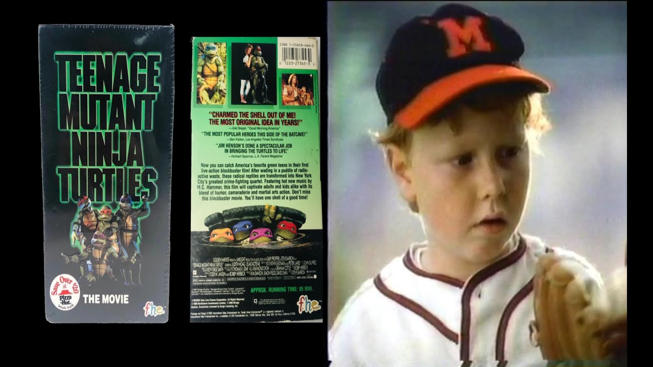 1990 Teenage Mutant Ninja Turtles VHS opener (Right Field commercial ...