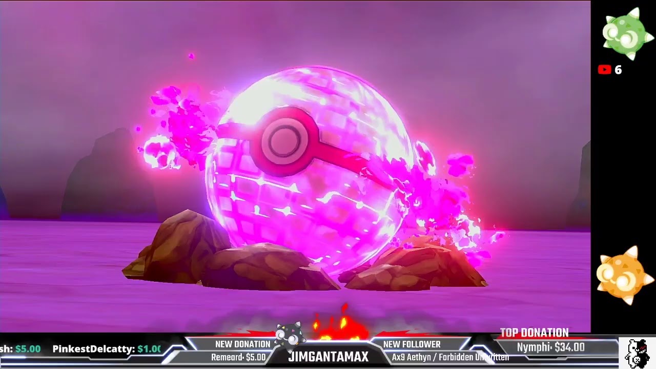 LIVE! SHINY GMAX MEOWTH WITH HA - POKEMON SWORD AND SHIELD - YouTube