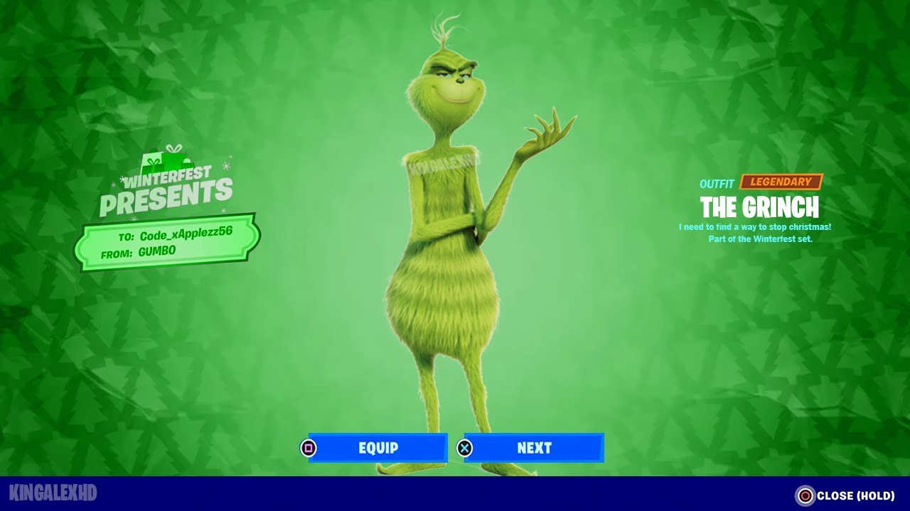 How To Get The Grinch Skin NOW FREE In Fortnite! (Unlock LEGO The ...