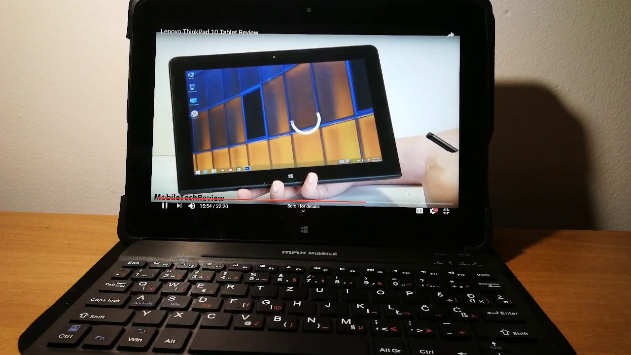 Lenovo ThinkPad T10 Demo - YouTube