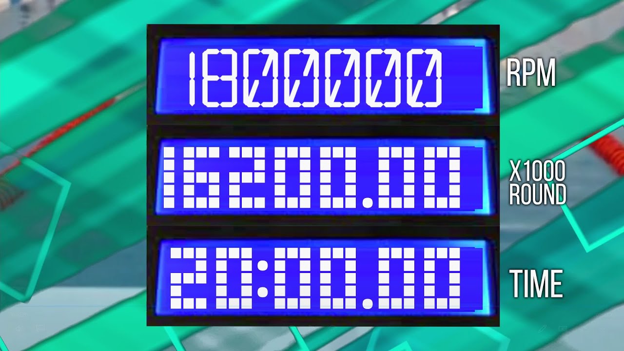Bcg 20 Minutes Countdown Rpm Counter To 16 2 Million Rounds Remix Big