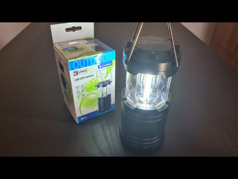 Unboxing Emos E-6020 P4006 COB LED Latern 300 lm