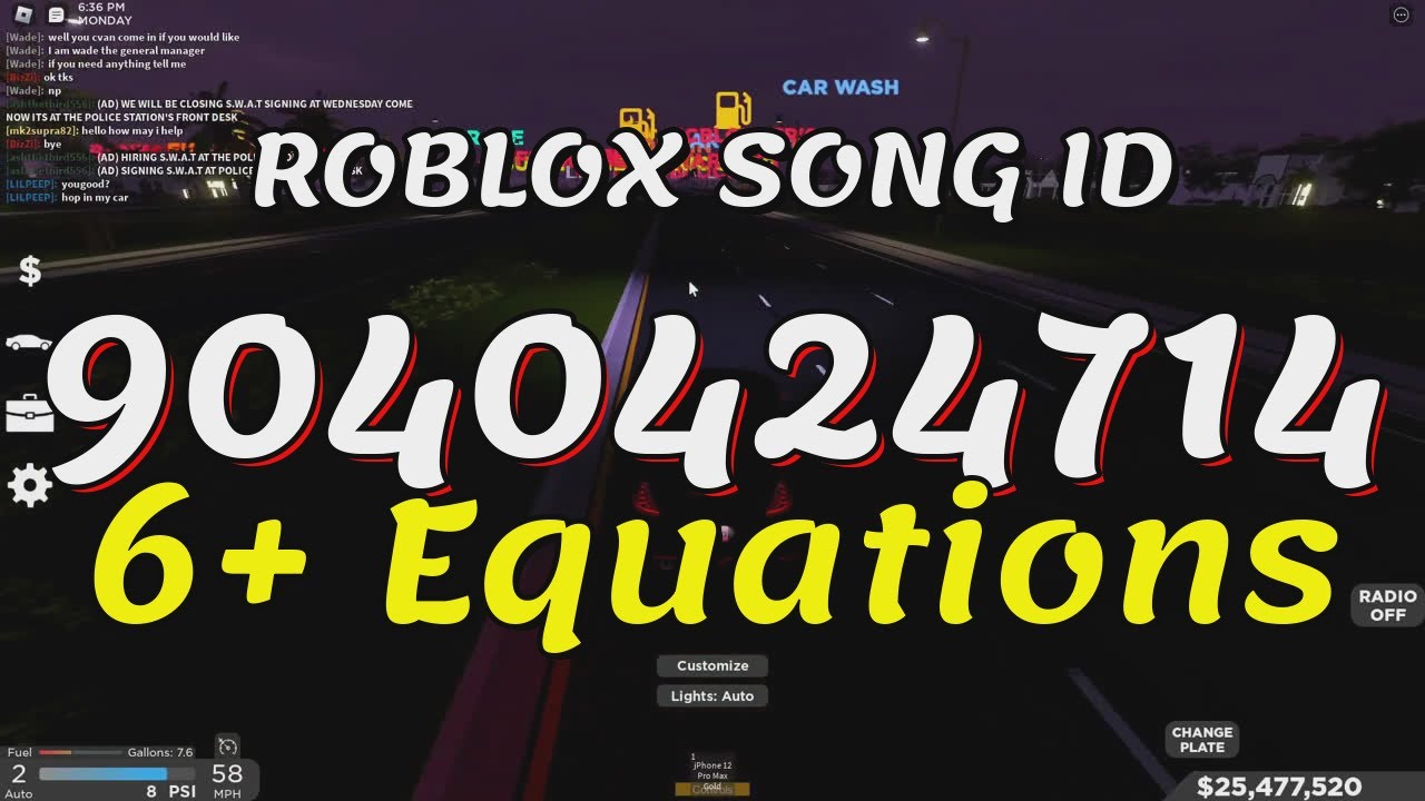 6+ Equations Roblox Song IDs/Codes - YouTube