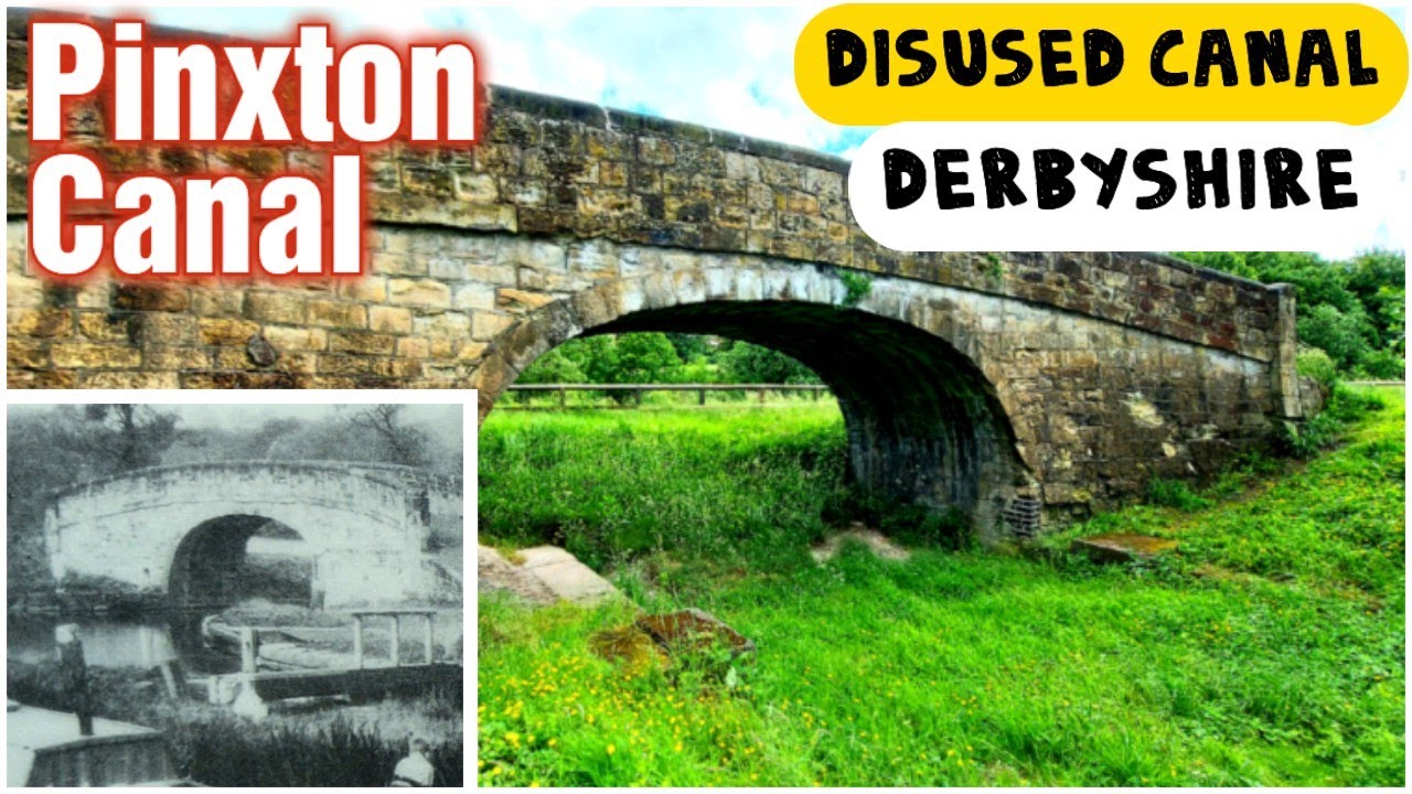 What's left of the abandoned Pinxton Canal, Derbyshire? - YouTube