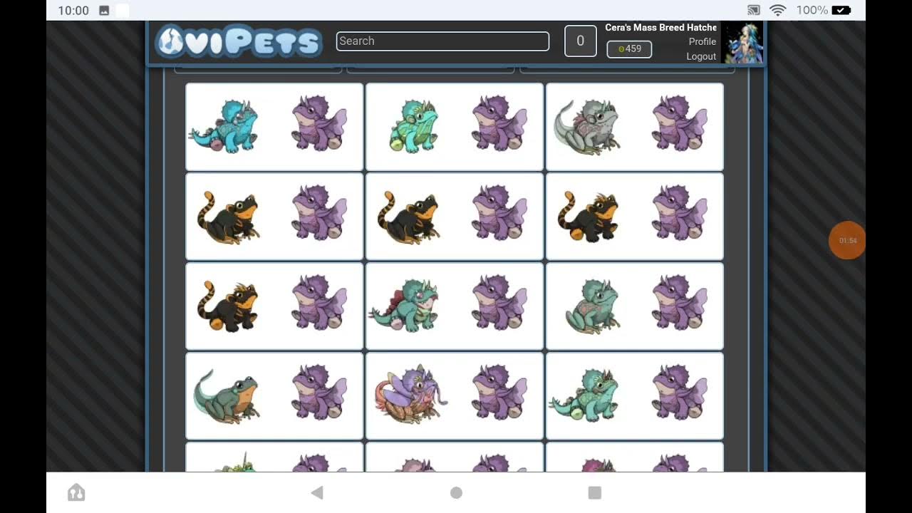 OviPets: Breeding Anura Tab - Male 8 - August 11th, 2024 Gameplay - YouTube