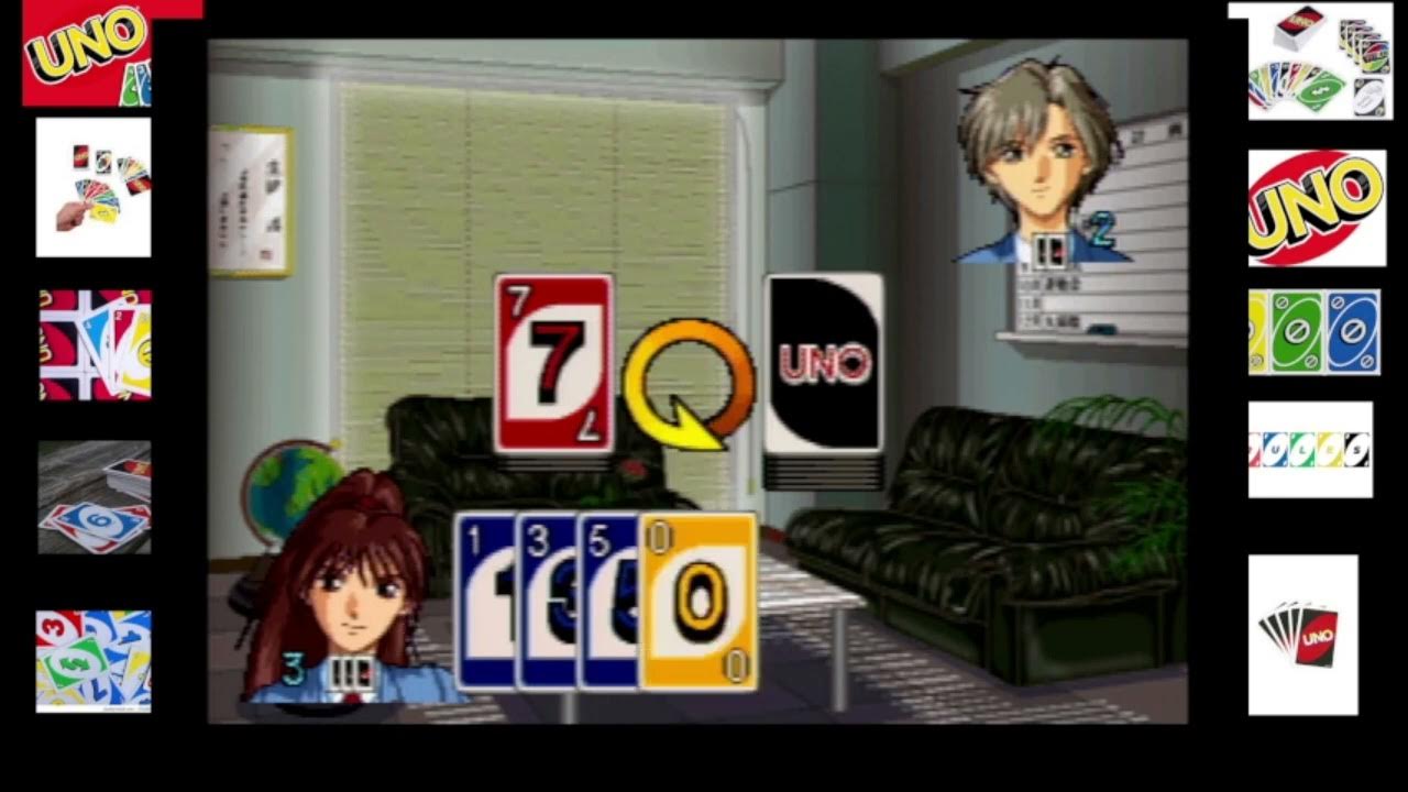 Uno DX 2 Player 1 Round Game - YouTube