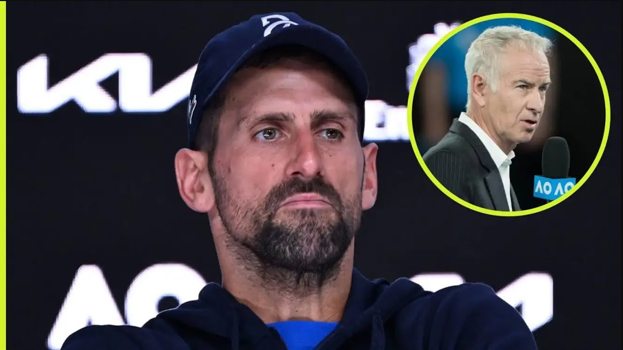 Novak Djokovic fires back at ‘injury experts’ after John McEnroe faking ...