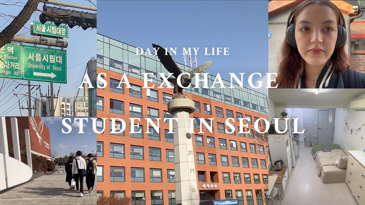 A DAY IN MY LIFE | SEOUL VLOG (UOS classes, room tour, dinner & movie ...