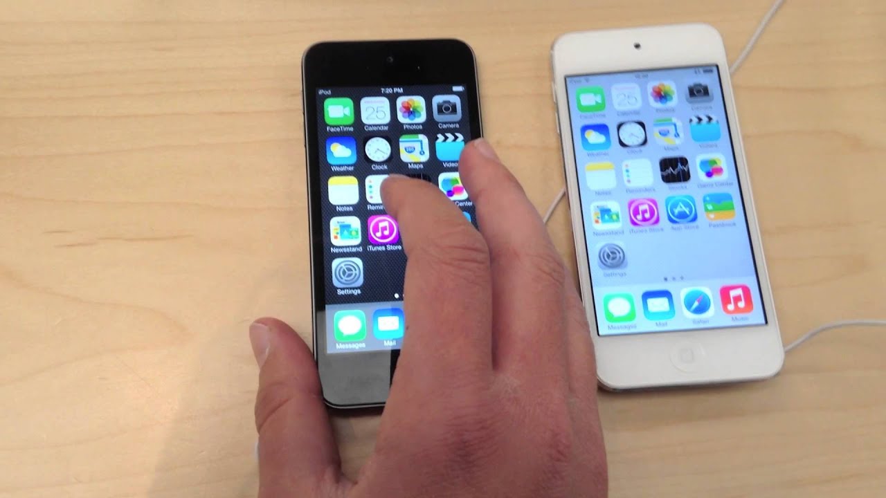 iPod Touch 5th Generation (Space Grey) First Look - YouTube