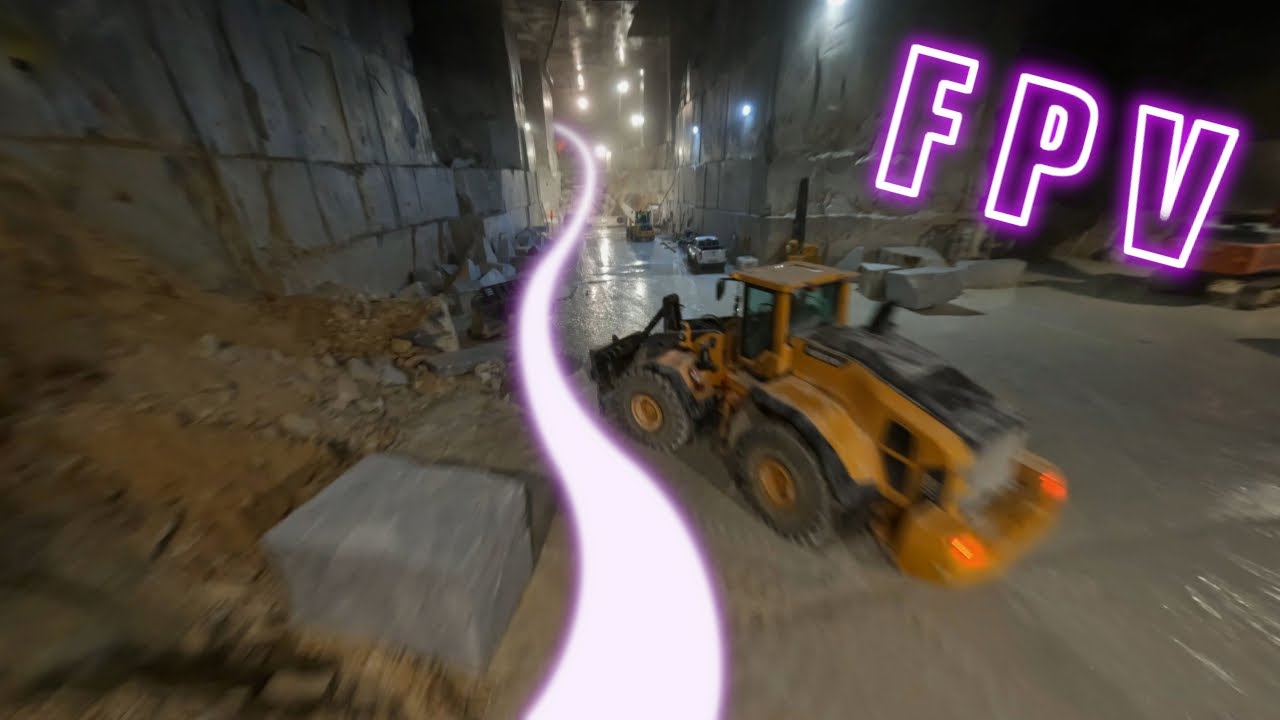 Flying an FPV Drone Inside a Marble Cave! - YouTube