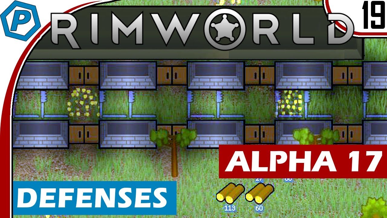 RimWorld | Trap Wall Defence | Alpha 17 | Lets Play Rimworld Modded ...