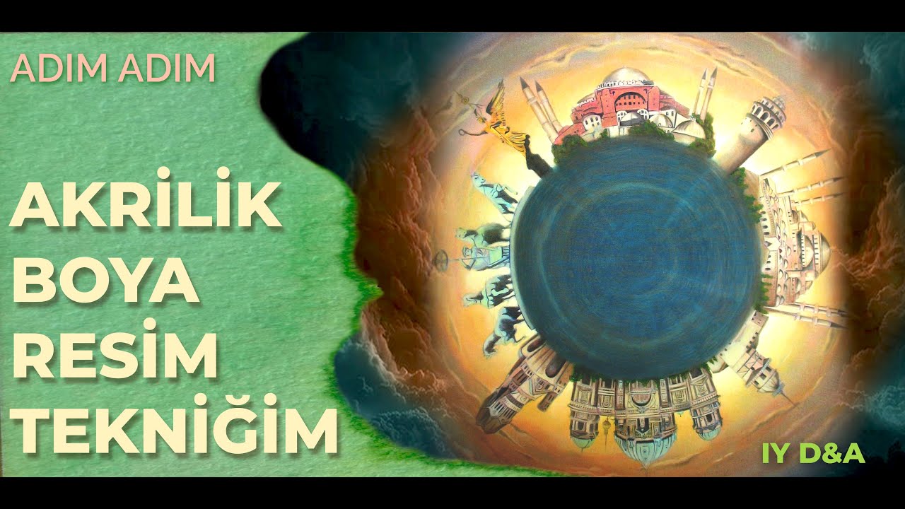 “From Istanbul to Berlin: Capturing Iconic Landmarks with Acrylic Paint ...