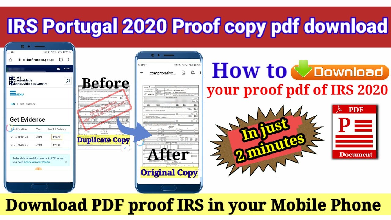 IRS 2020 Original proof copy download |Download the pdf file in just 2 ...