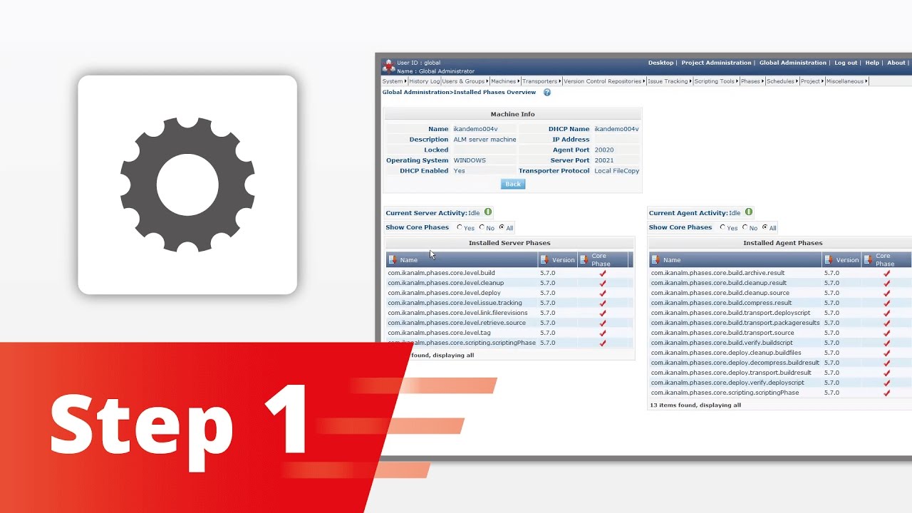 Step 1: Installing the LCM framework (to restore ODI objects ...
