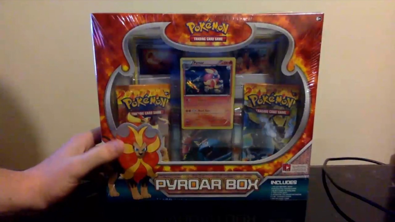 Pokemon TCG Pyroar Box Opening! - YouTube
