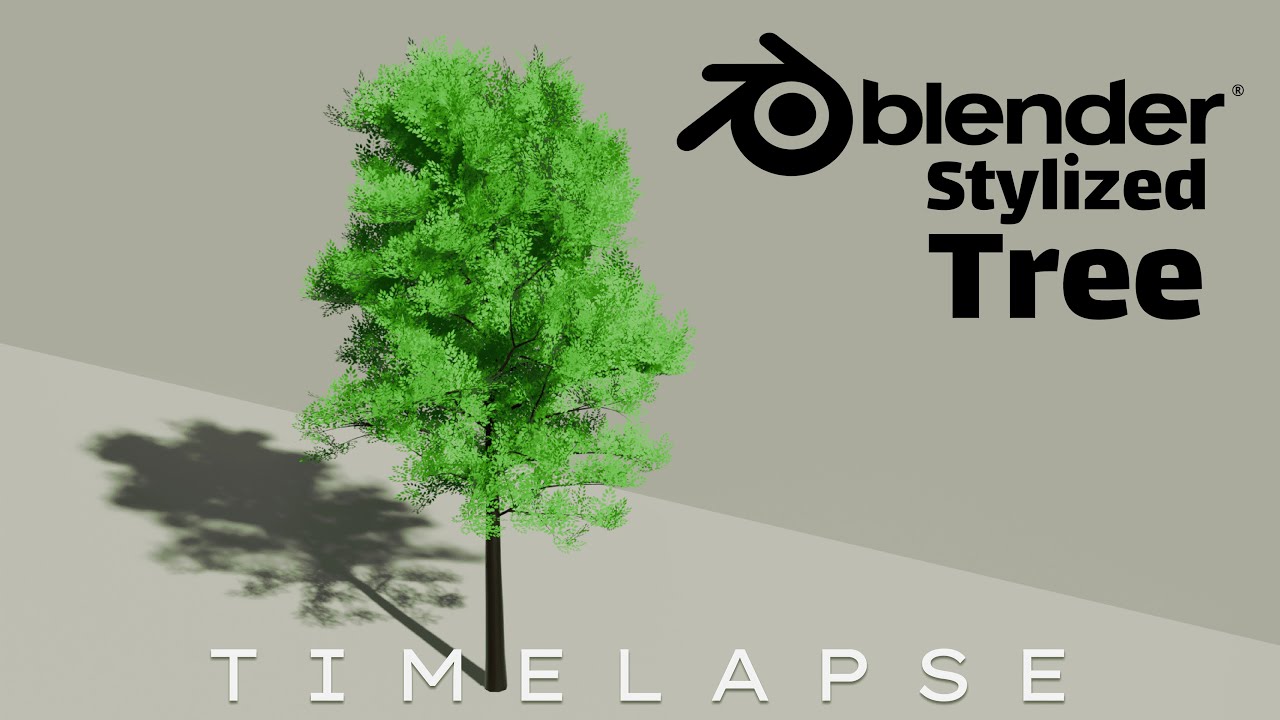 Designing stylized trees in Blender 4.0 - YouTube