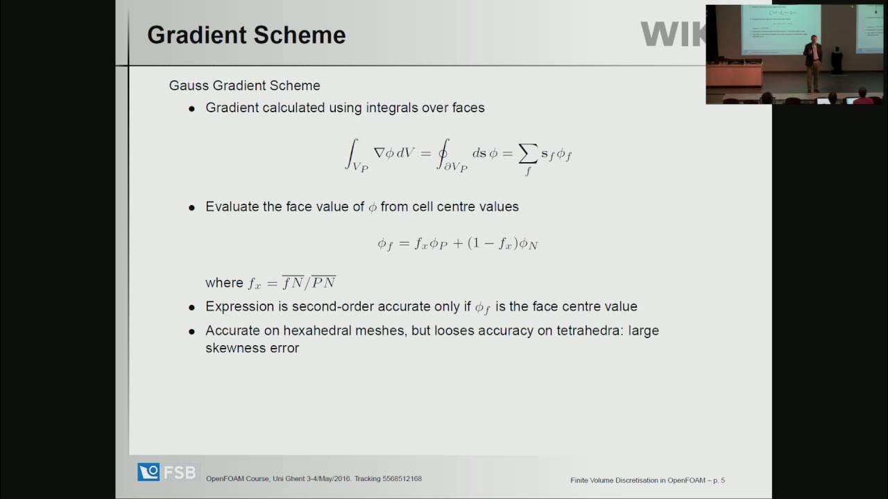Introduction to OpenFOAM: Finite Volume Discretization in OpenFOAM - YouTube