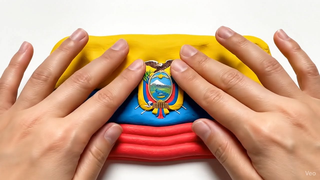 Claymation World Flags 🌎 | Satisfying Clay ASMR Art 🇫🇮🇨🇷🇮🇸🇪🇨🇧🇴🇭🇷 - YouTube