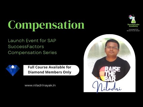 SAP SuccessFactors Compensation Series Launch - YouTube