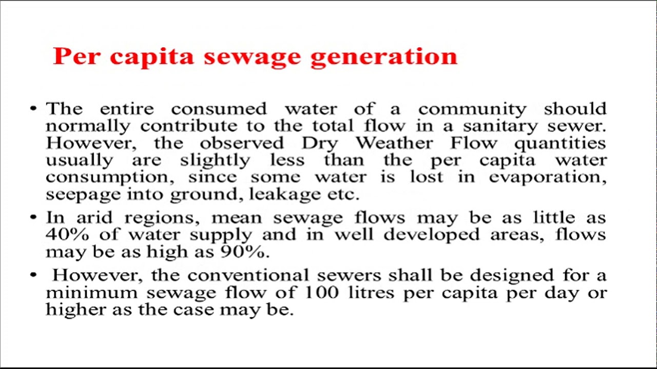 U1 4 - Dry weather flow - YouTube
