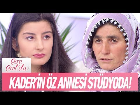 Kader'in yıllardır görmediği öz annesi Zeliha hanım stüdyoda - Esra Erol'da 1 Ocak 2018